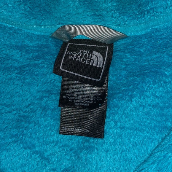 The North Face | Jackets & Coats | Fuzzy Blue The North Face Zip Up ...